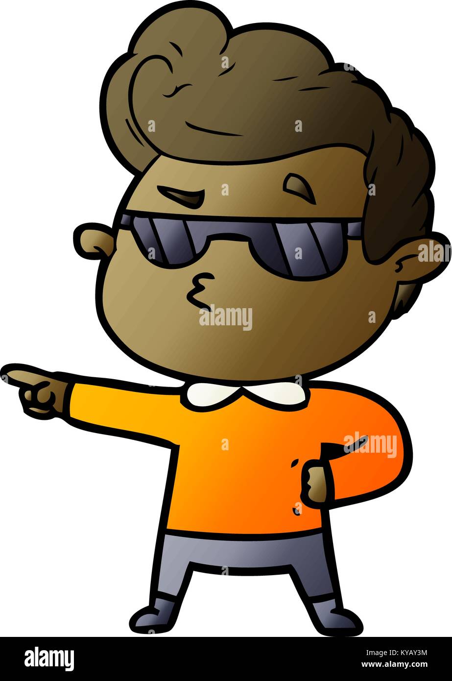 cartoon cool guy Stock Vector Image & Art - Alamy