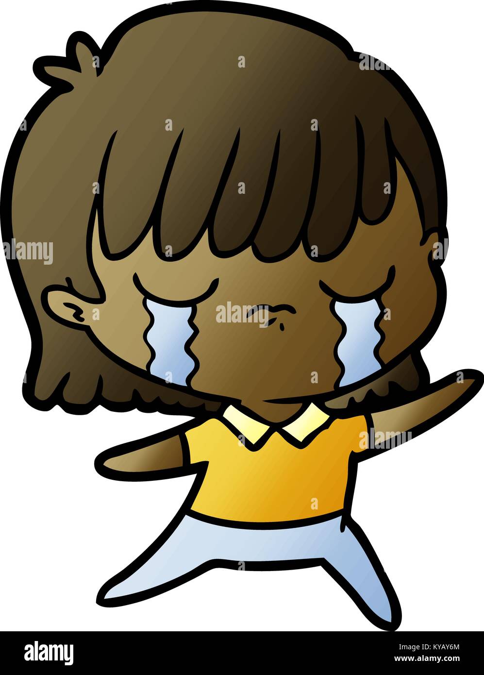 cartoon woman crying Stock Vector Image & Art - Alamy
