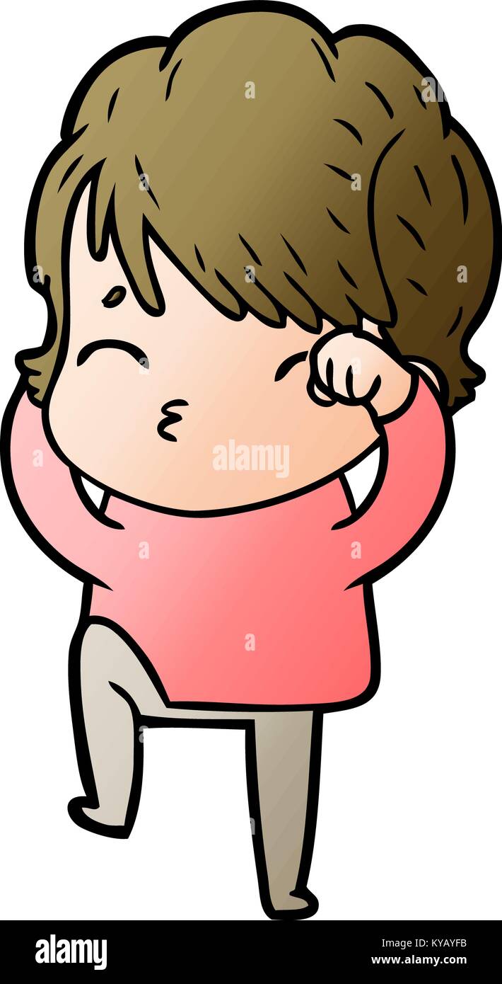 cartoon woman thinking Stock Vector Image & Art - Alamy