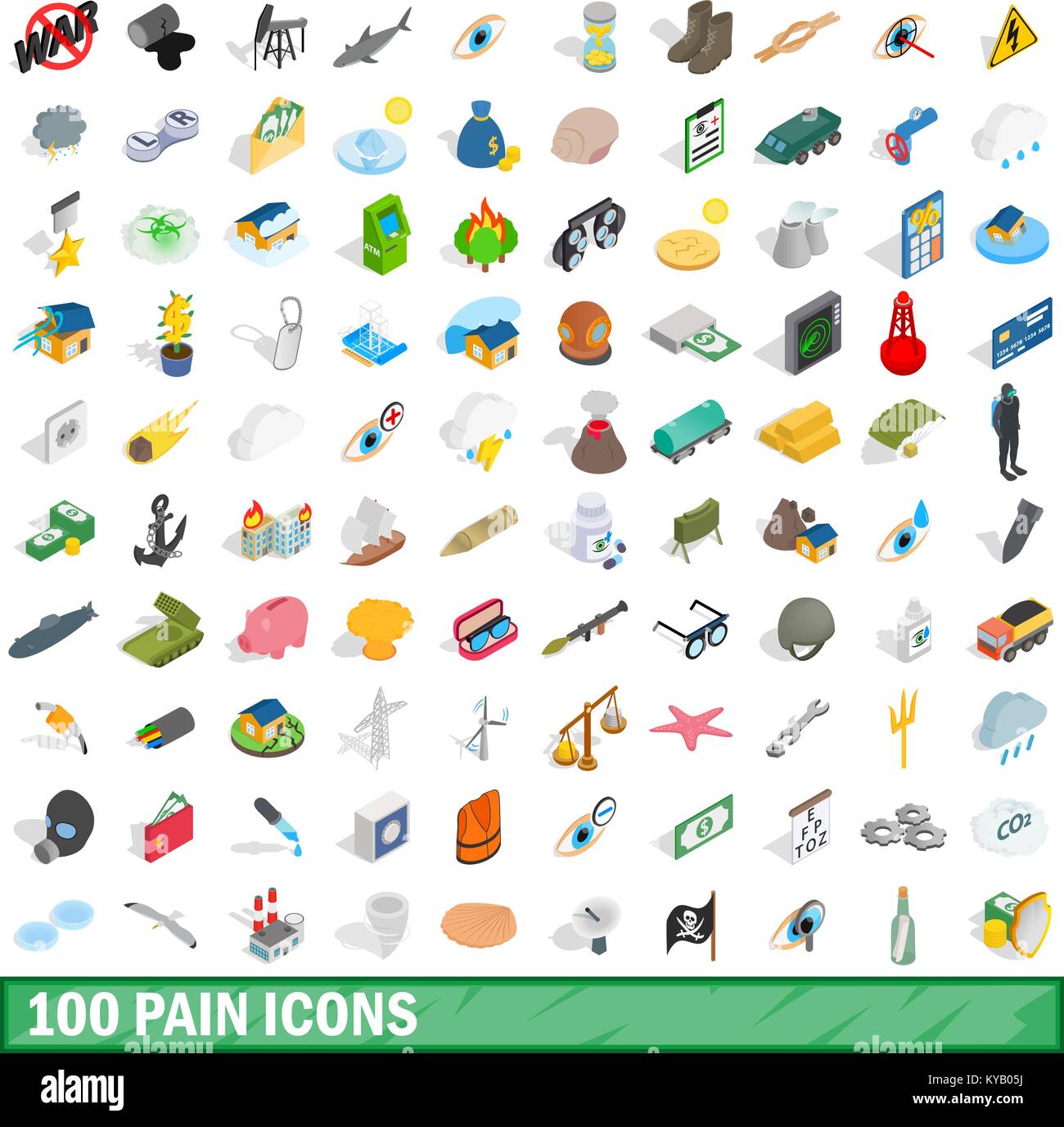 Child in pain vector vectors hi-res stock photography and images - Alamy