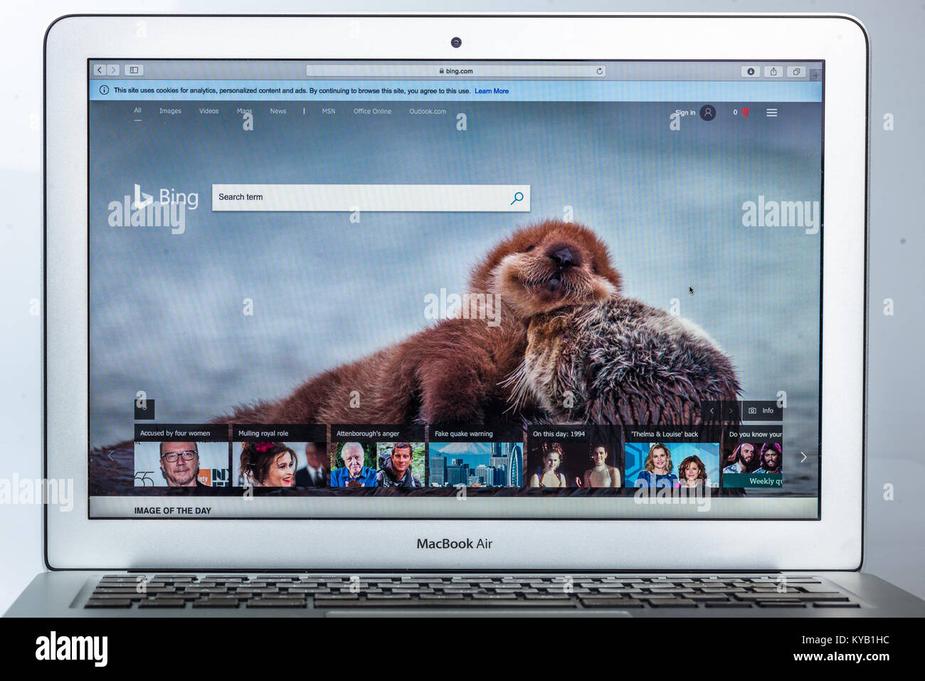 Computer shot screenshot homepage hi-res stock photography and images ...