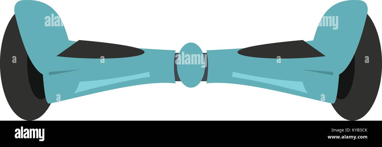 Gyroscooter icon flat isolated on white background vector illustration ...