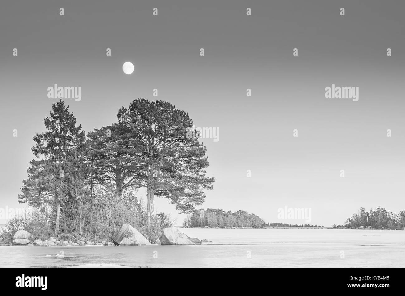 Winter sea landscape hi-res stock photography and images - Alamy