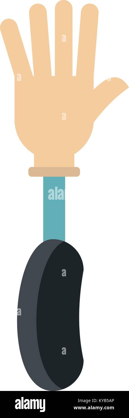 Hand amputated Stock Vector Images - Alamy