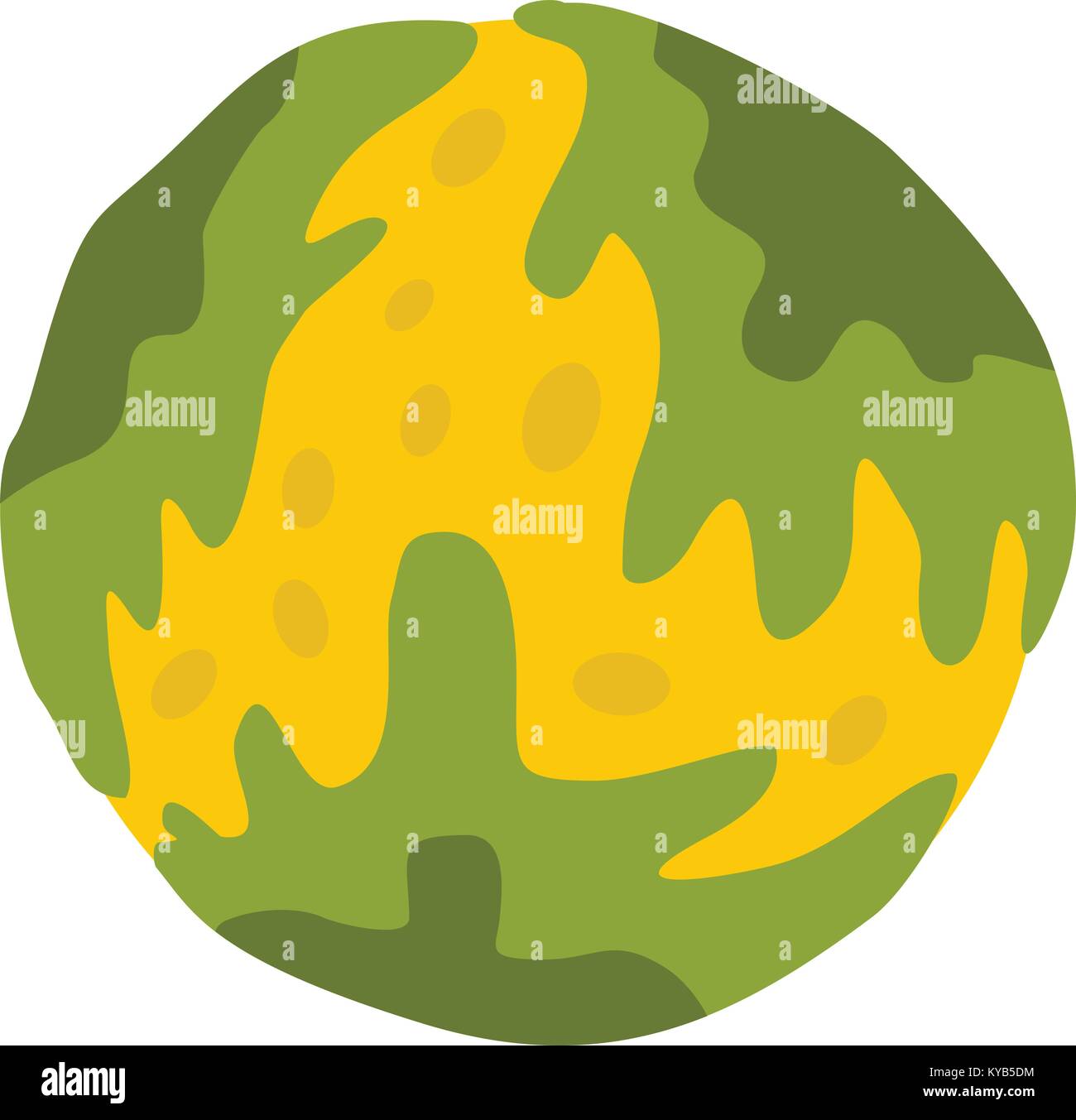 Little planet icon isolated Stock Vector Image & Art - Alamy