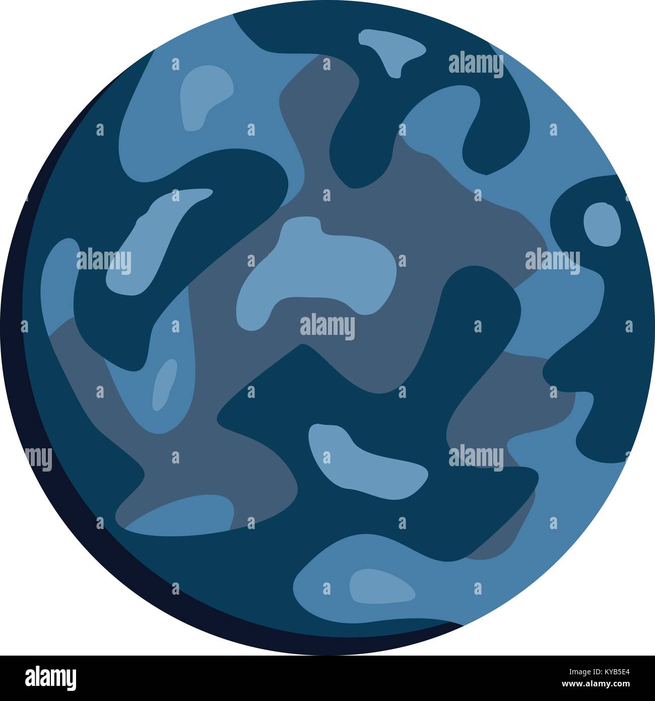 Dead planet icon circle hi-res stock photography and images - Alamy
