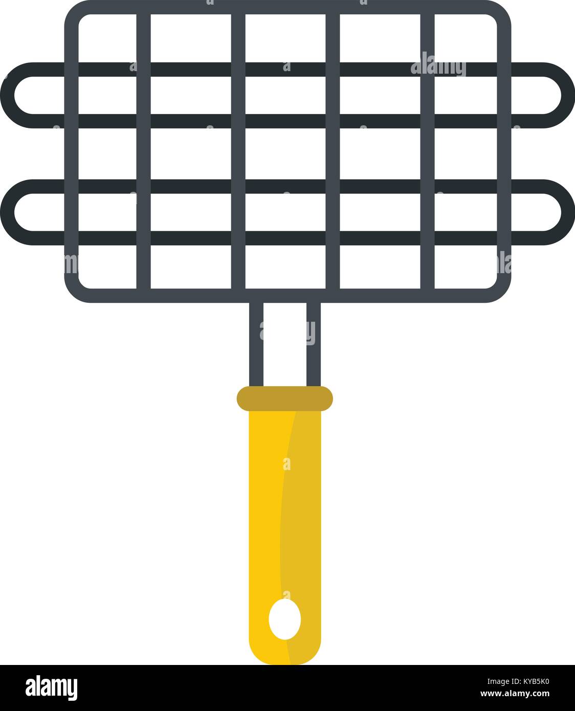 Grill grid outdoor in Stock Vector Images - Alamy