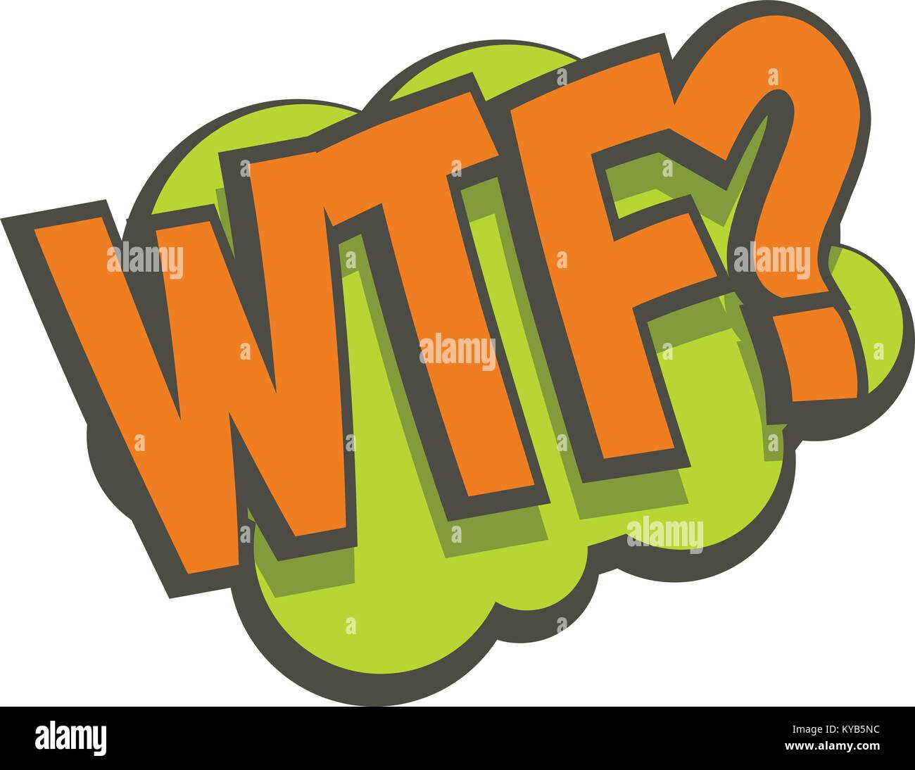 Wtf! comic sound speech hi-res stock photography and images - Alamy