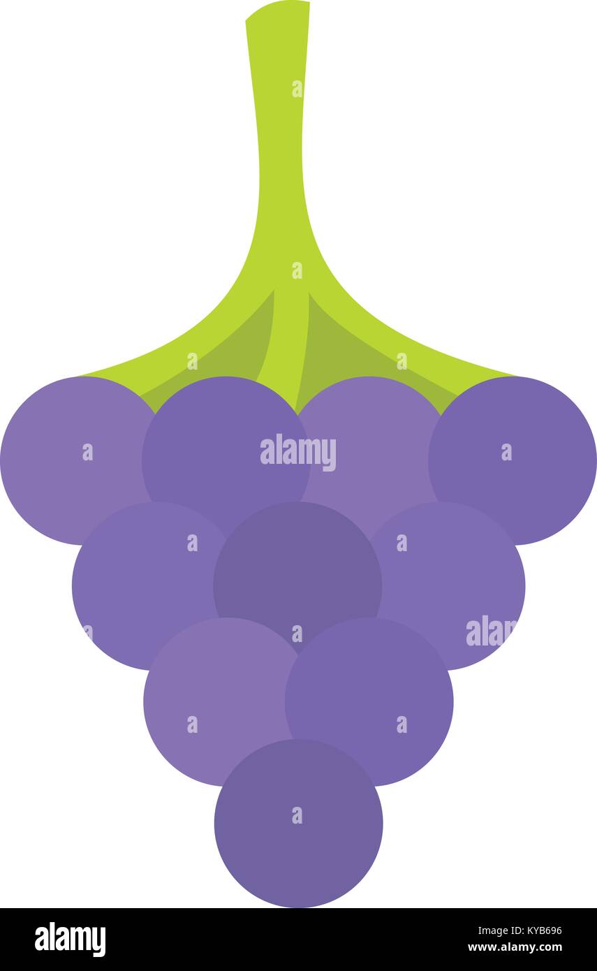 Black grape icon isolated Stock Vector Image & Art - Alamy