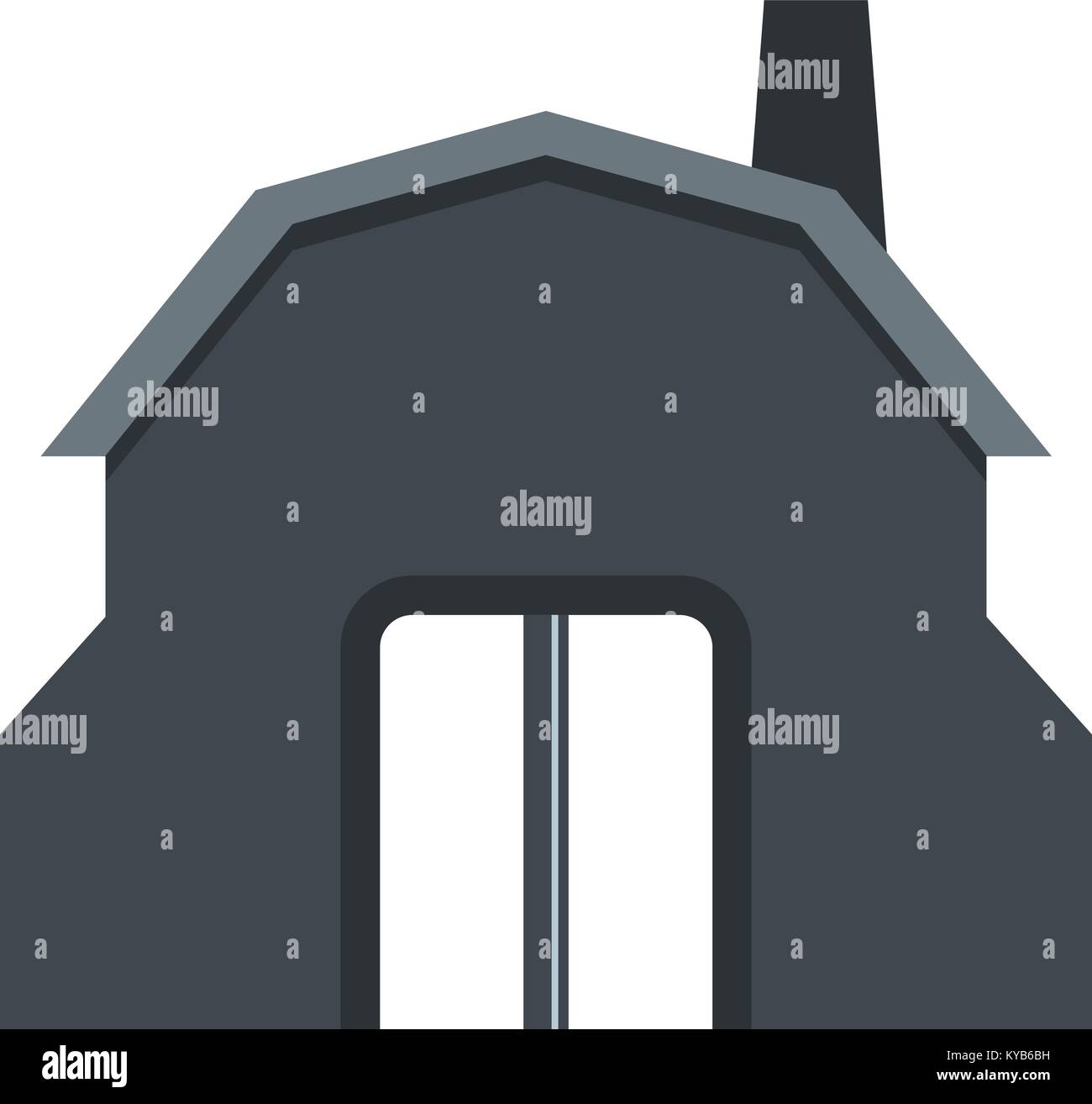 Old blacksmith building Stock Vector Images - Alamy