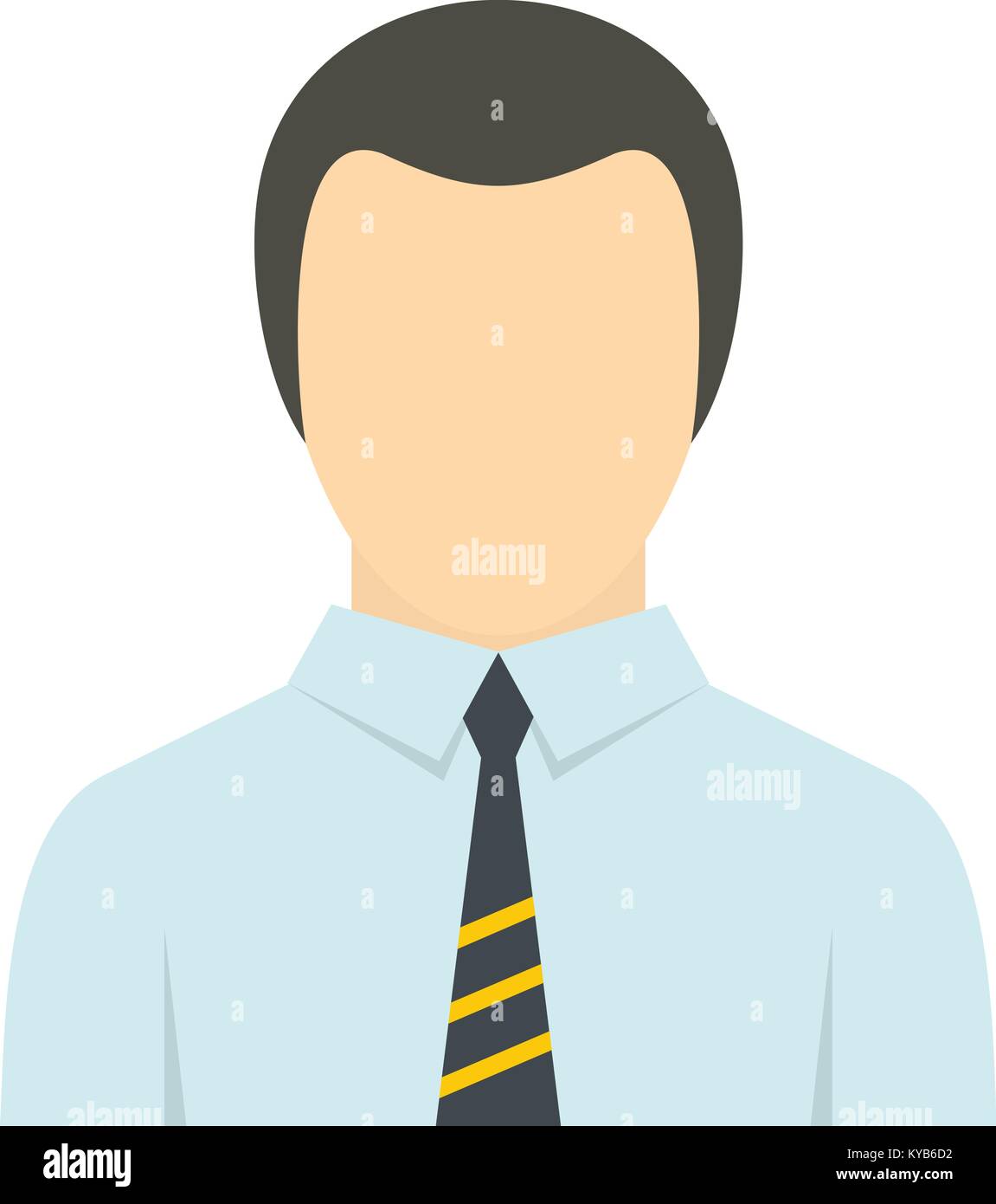 Man in business suit as user icon isolated Stock Vector Image & Art - Alamy
