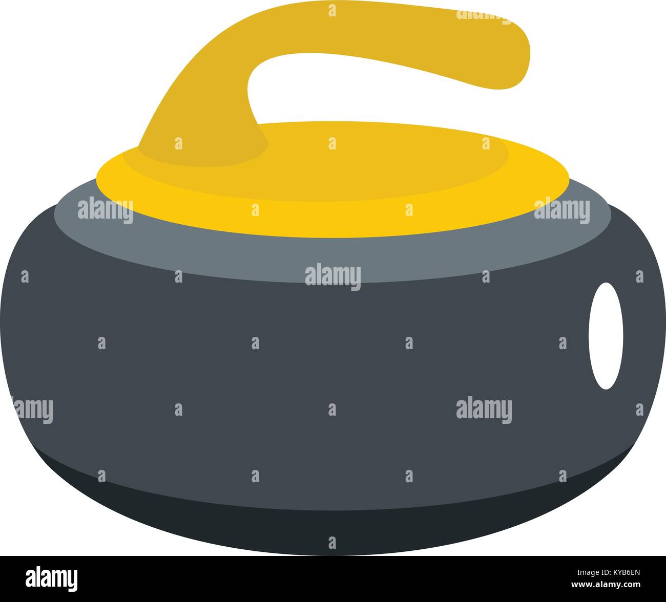 Curling Stone Isolated High Resolution Stock Photography and Images - Alamy