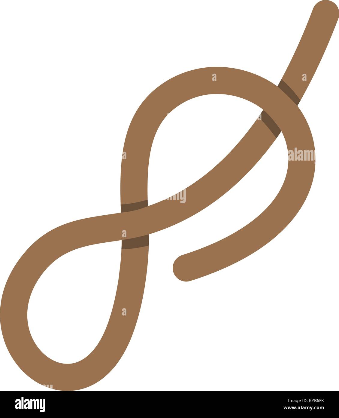 Ship rope icon isolated Stock Vector Image & Art - Alamy