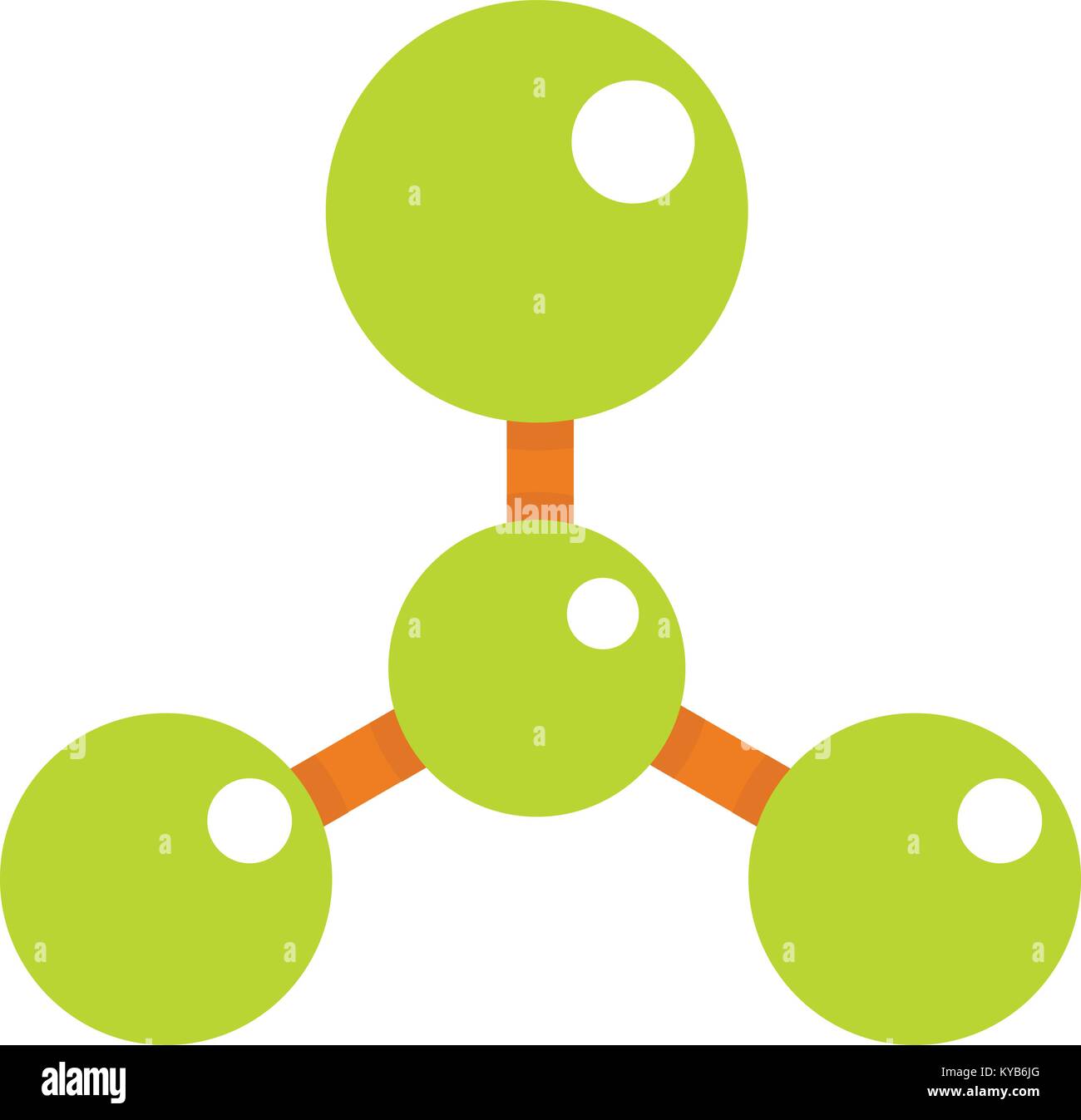 Green molecule structure dna icon isolated Stock Vector Image & Art - Alamy