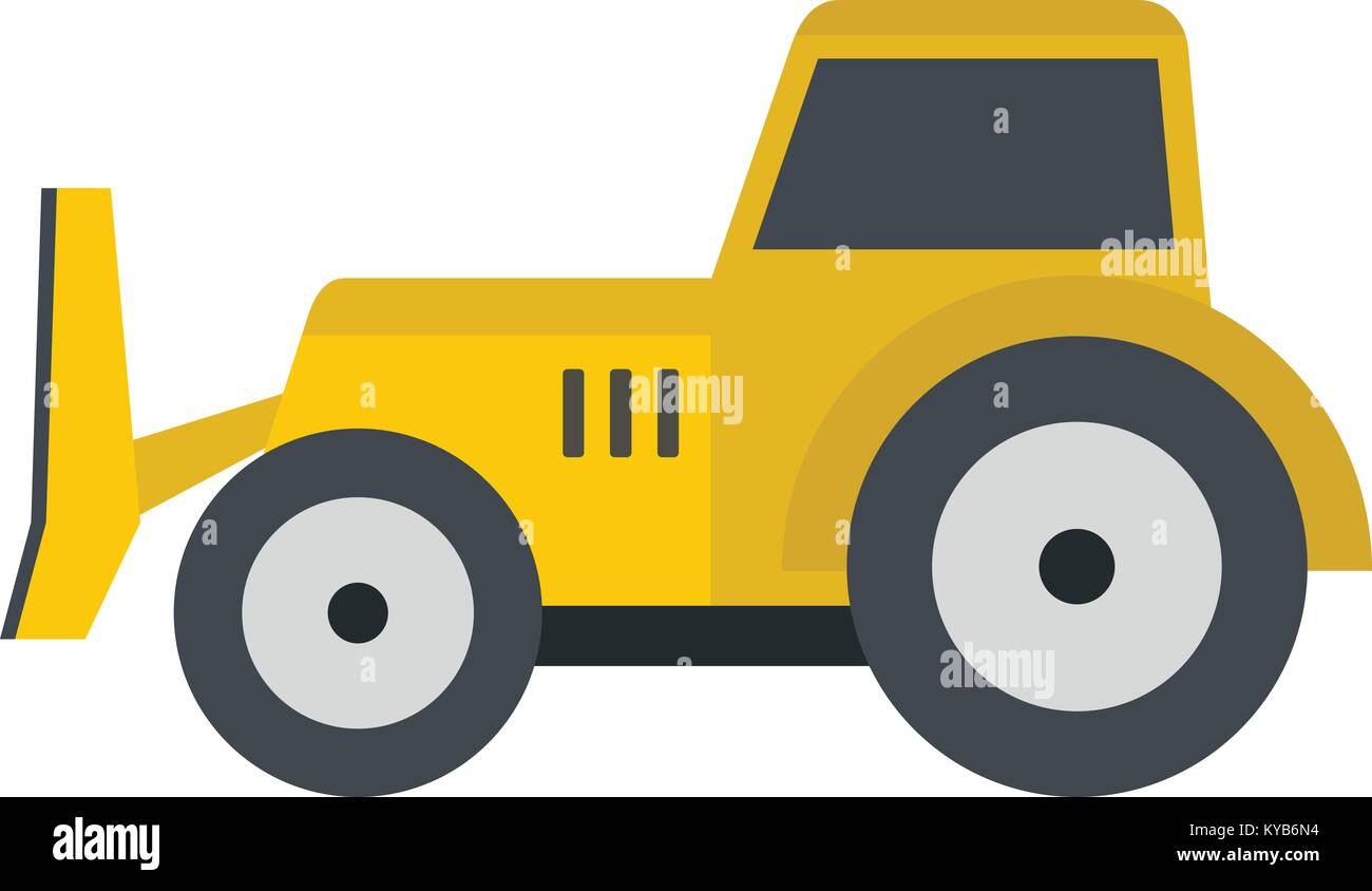 Skid steer loader icon isolated Stock Vector Image & Art - Alamy