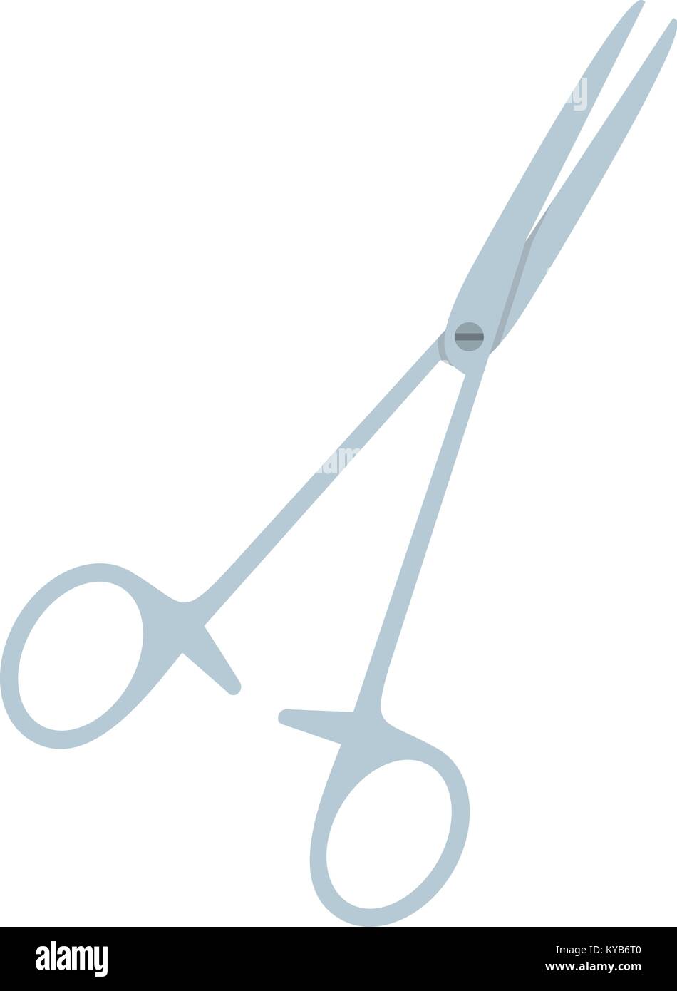 Steel surgical forceps icon isolated Stock Vector Image & Art - Alamy