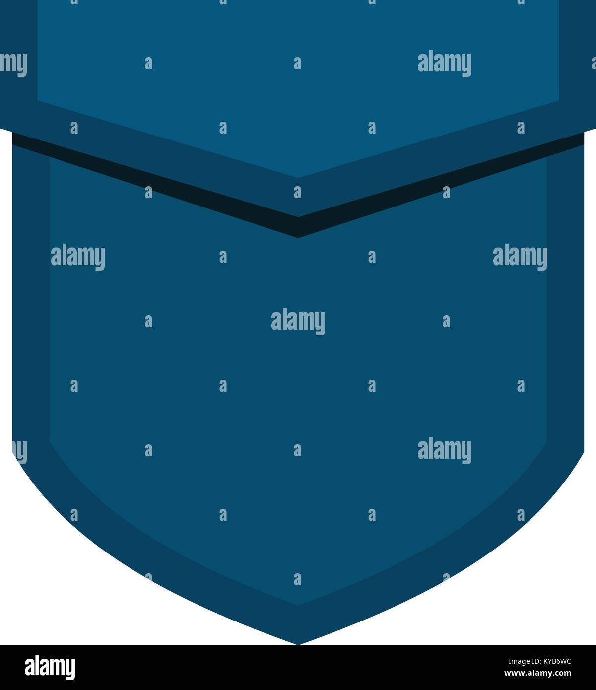 Back of denim jacket isolated Stock Vector Images - Alamy