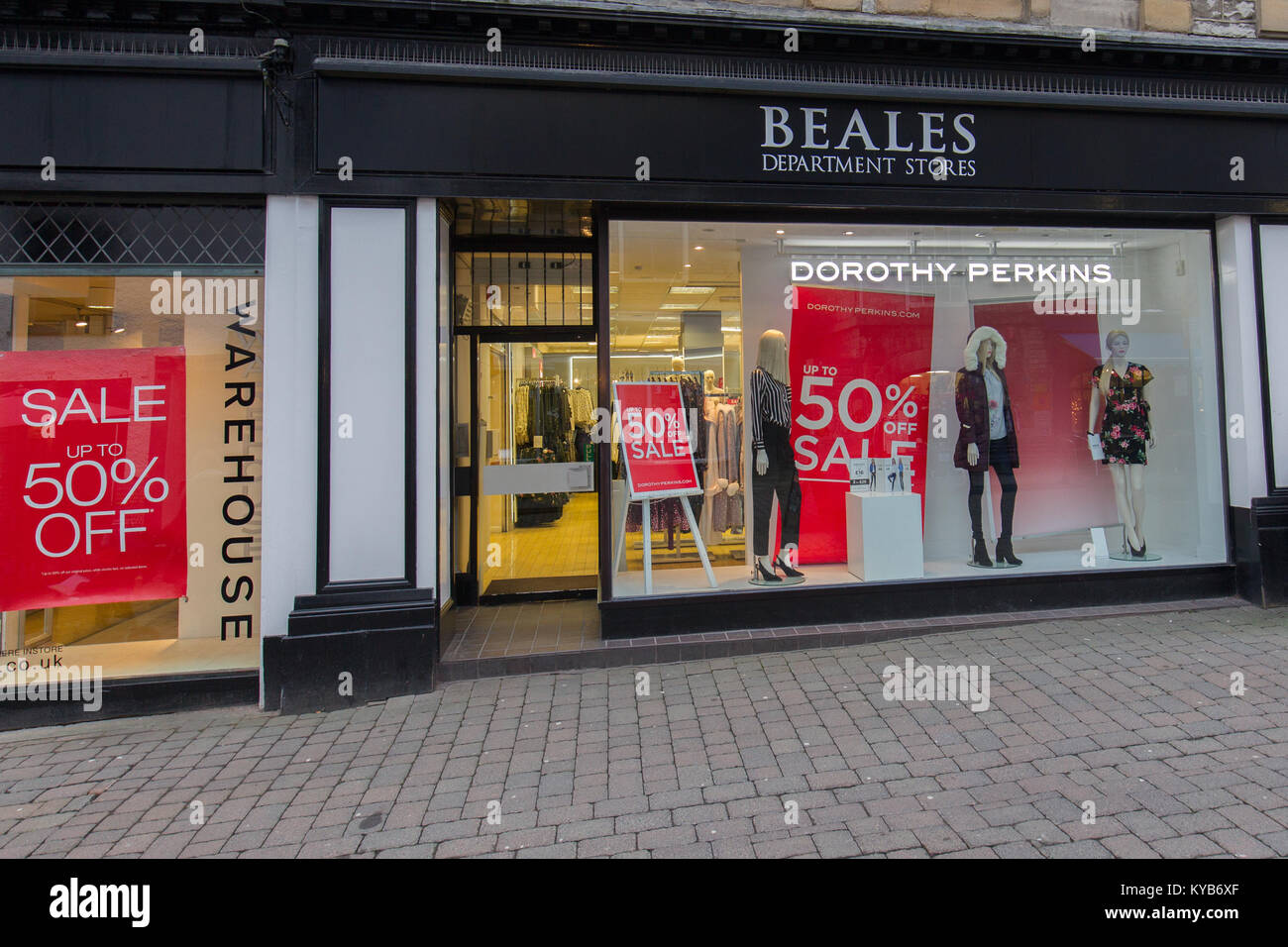 Beales department store Kendal Cumbria Stock Photo - Alamy