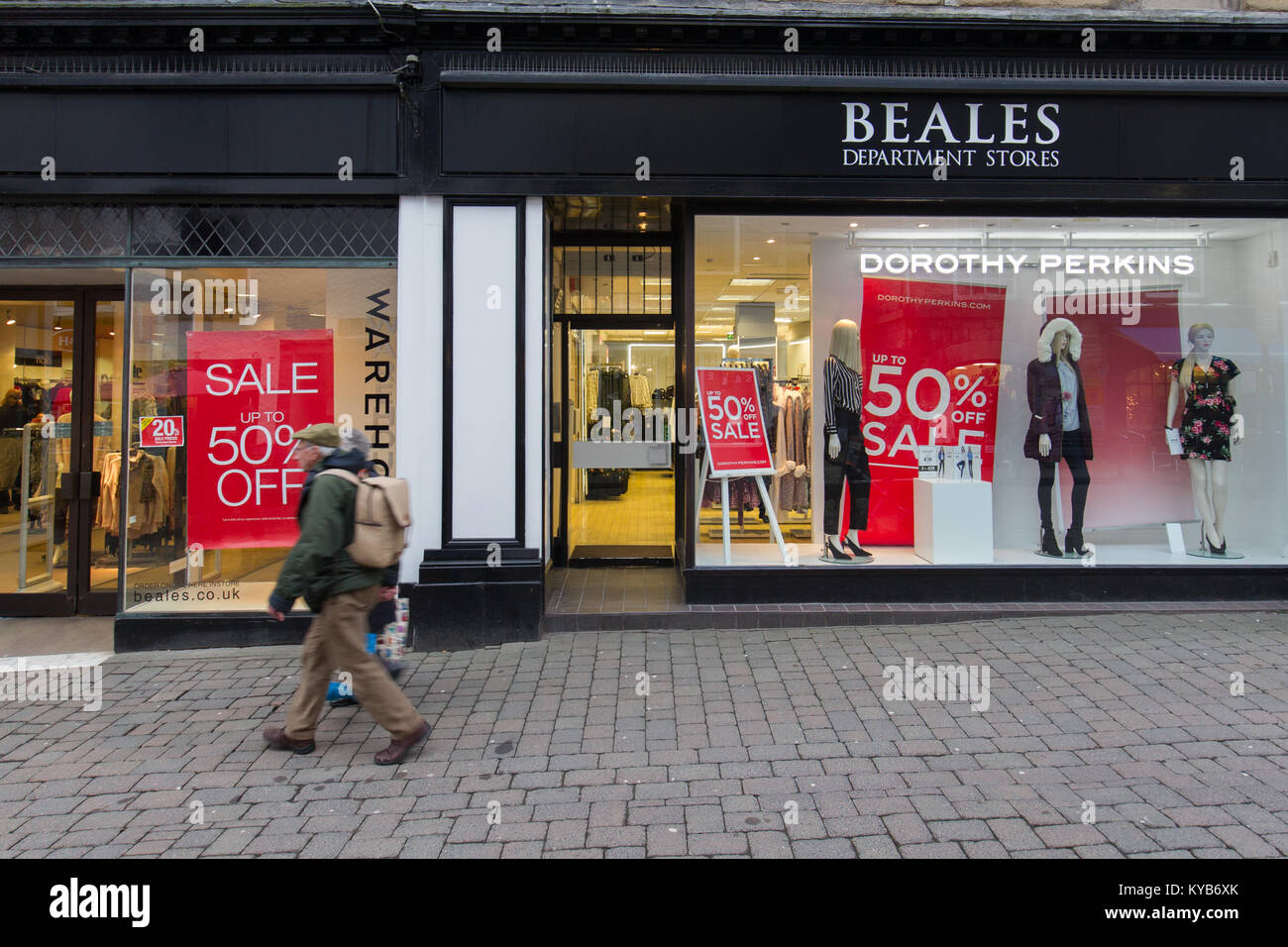 Beales department store Kendal Cumbria Stock Photo - Alamy