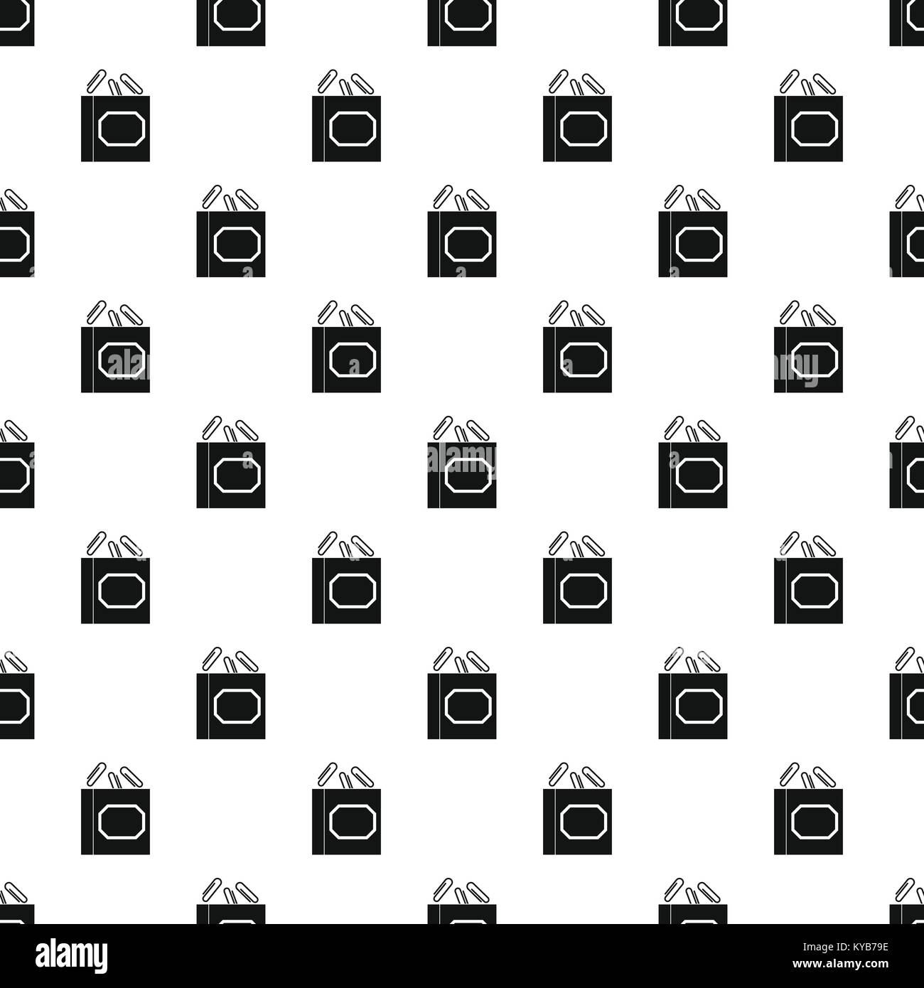 Spiral notepad pattern vector Stock Vector Image & Art - Alamy