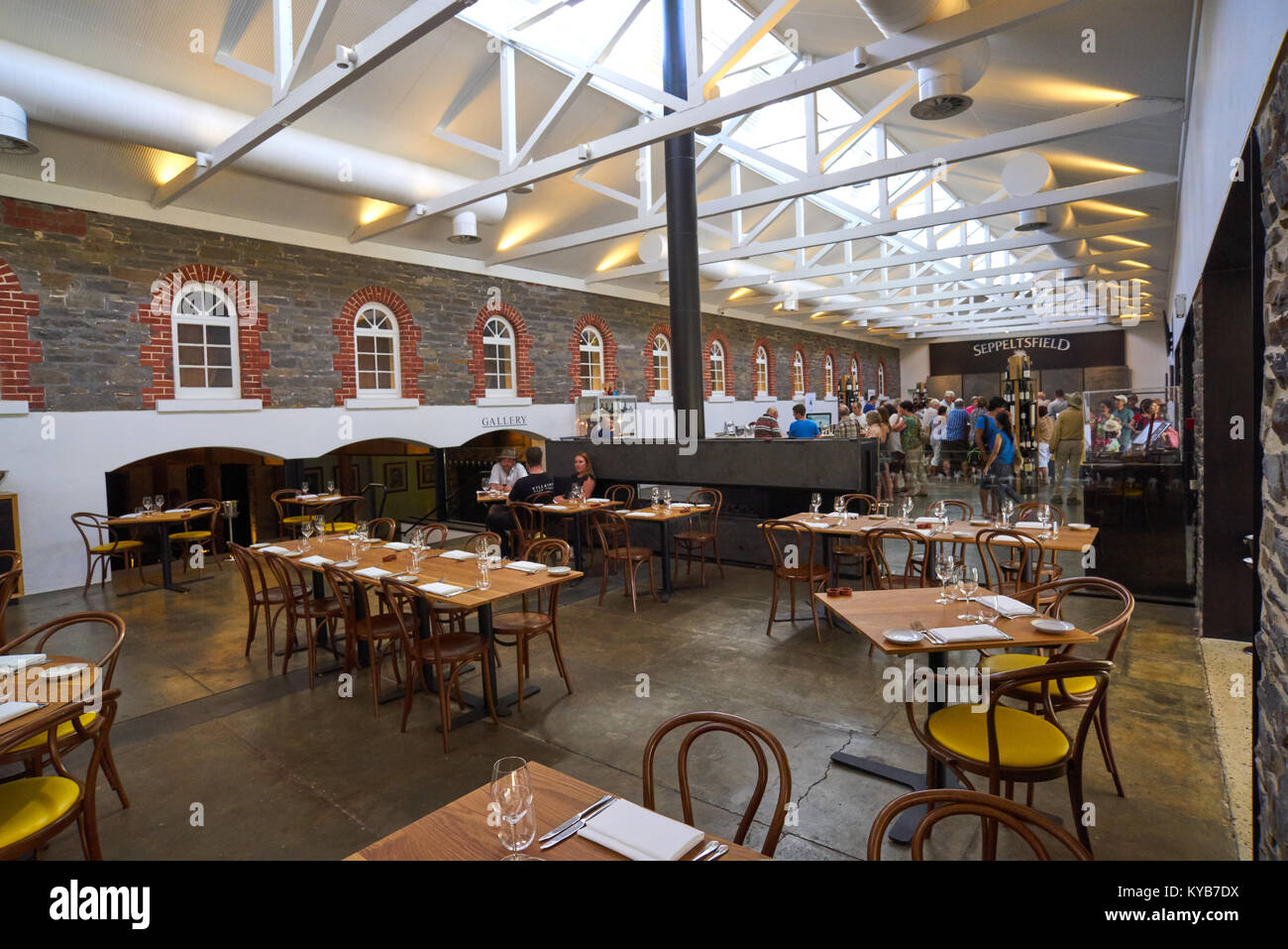 Seppeltsfield Winery in the renowned wine region of Barossa Valley ...