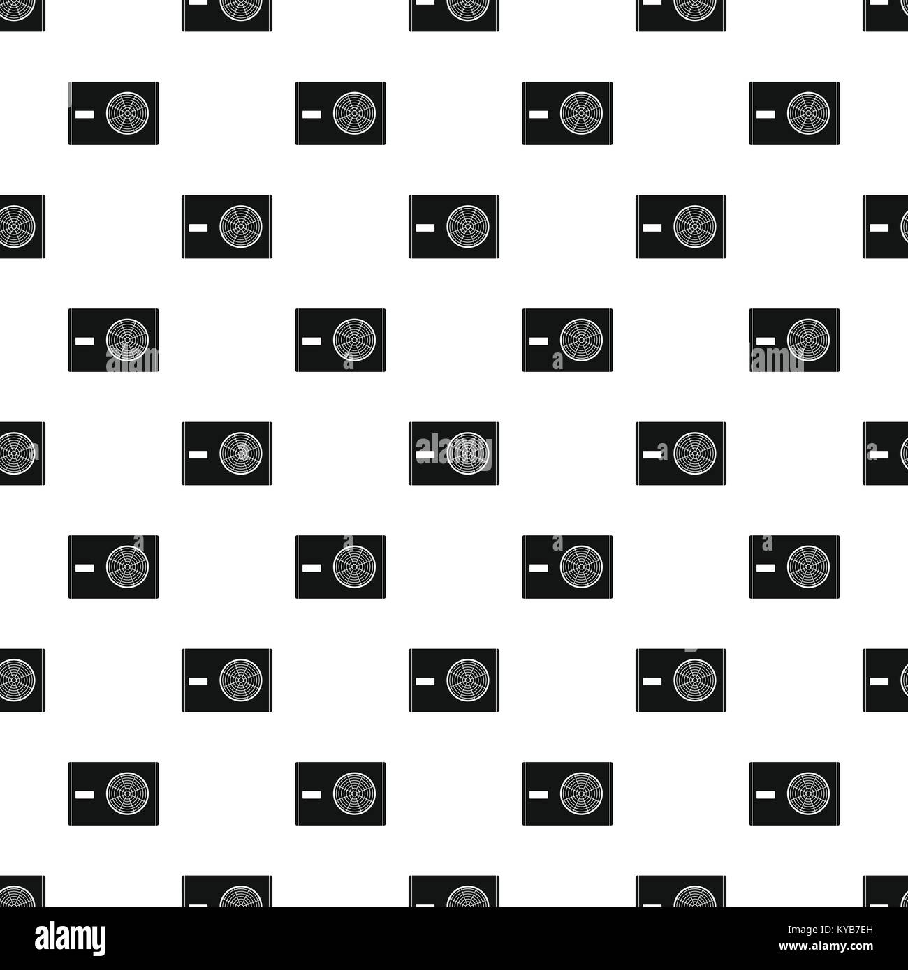 Internal unit air conditioner pattern vector Stock Vector Image & Art ...