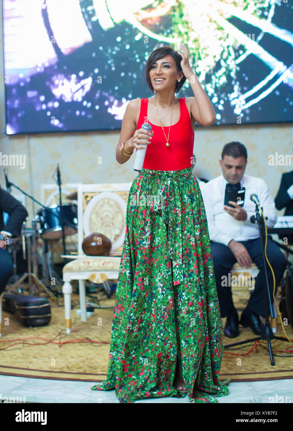 Roya is the national singer of Azerbaijan . Azerbaijani pop singer and ...