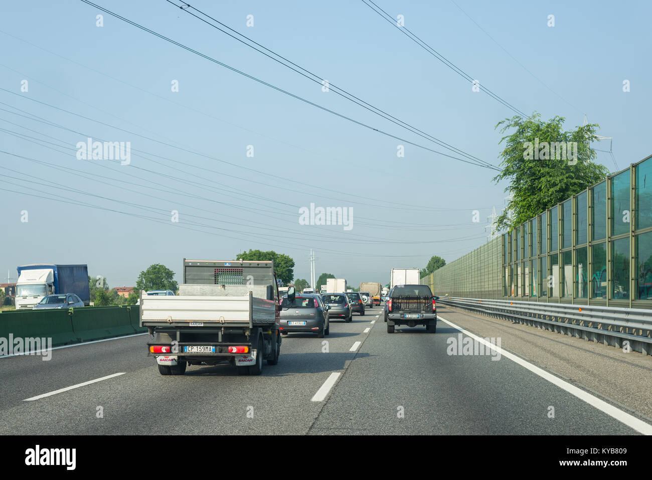 Milan Traffic Jam High Resolution Stock Photography and Images - Alamy