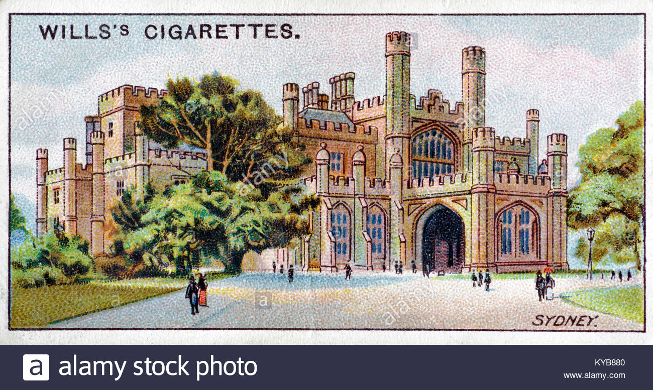 Government House, Sydney, New South Wales, Australia circa 1915 Stock ...