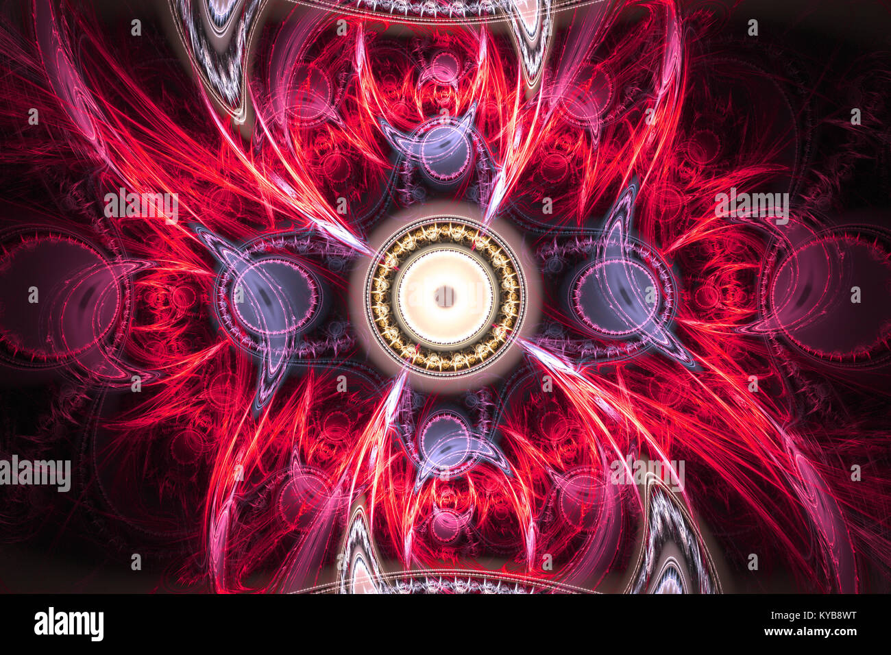 Geometric fractal shape can illustrate daydreaming imagination ...