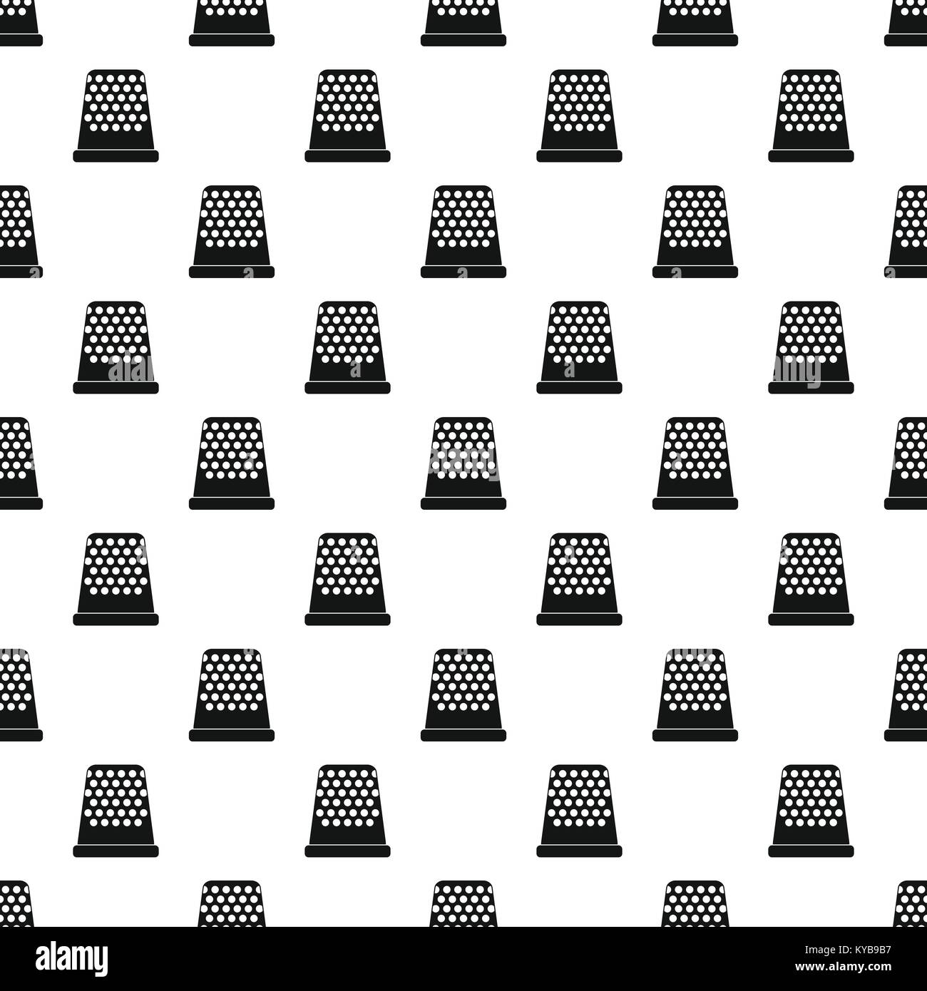 Thimble pattern vector Stock Vector Image & Art - Alamy