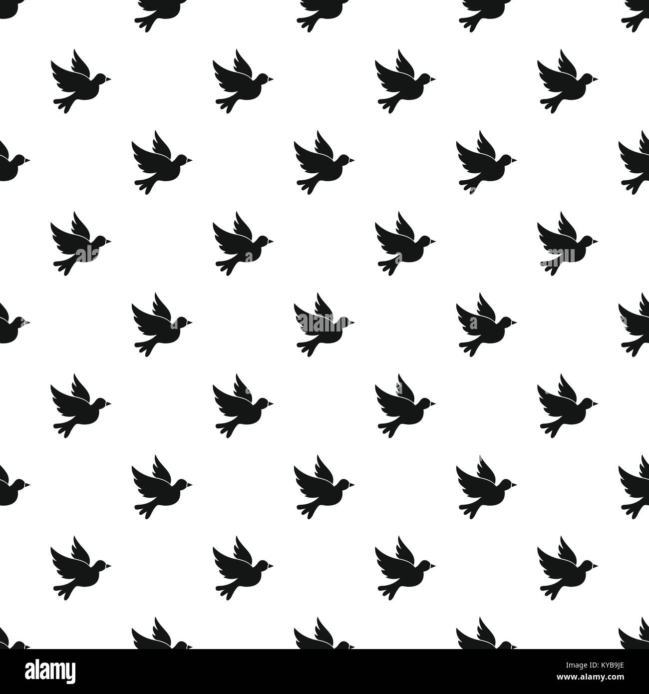 Dove pattern vector Stock Vector Image & Art - Alamy