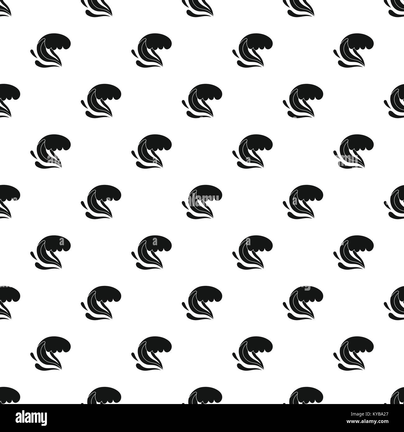 Surf wave pattern vector Stock Vector Image & Art - Alamy