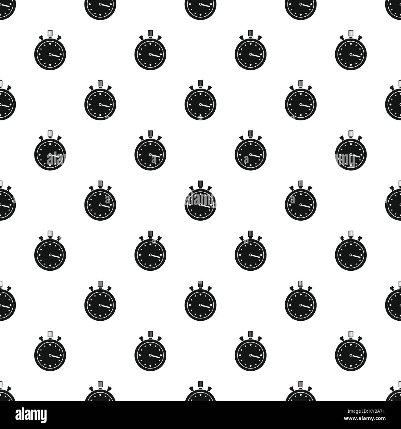 Stopwatch pattern vector Stock Vector Image & Art - Alamy
