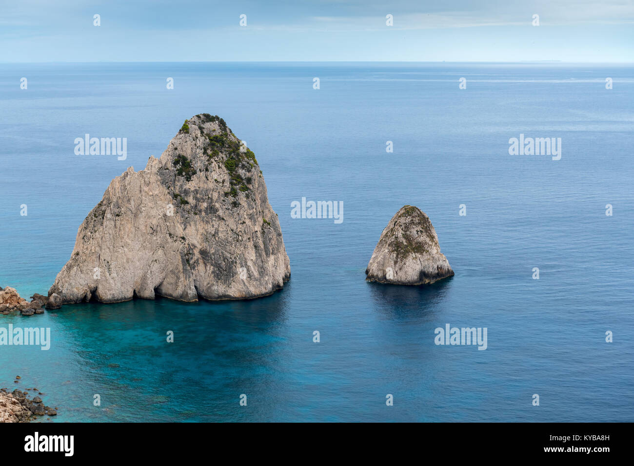 The Mizithres, small and big. Amazing rock formations on Keri cape ...