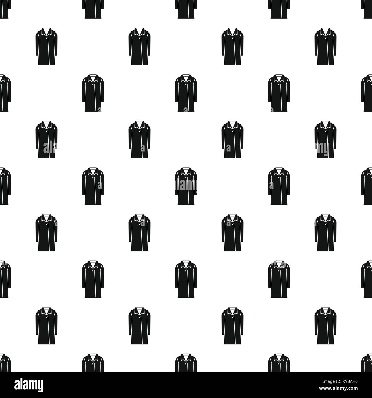 Black overcoat man Stock Vector Images - Alamy