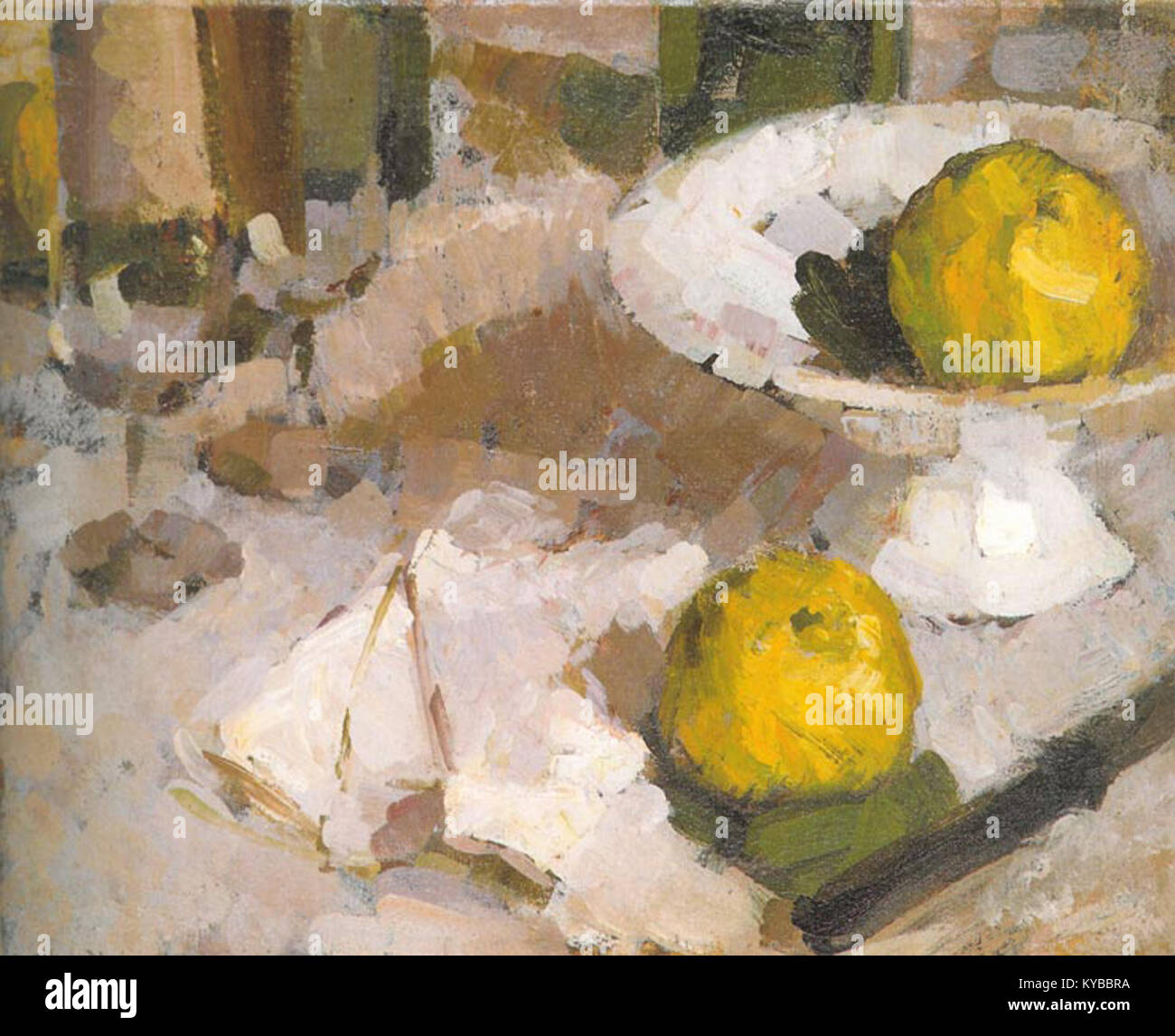 Mathilde Vollmoeller Purrmann Stillleben mit Äpfeln c1907 Stock Photo ...