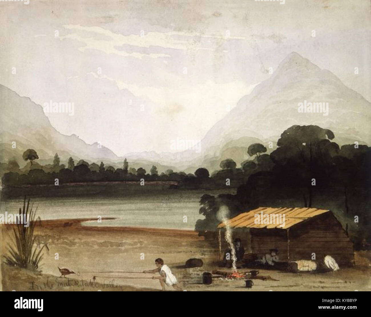 New zealand landscape showcases hi-res stock photography and images - Alamy