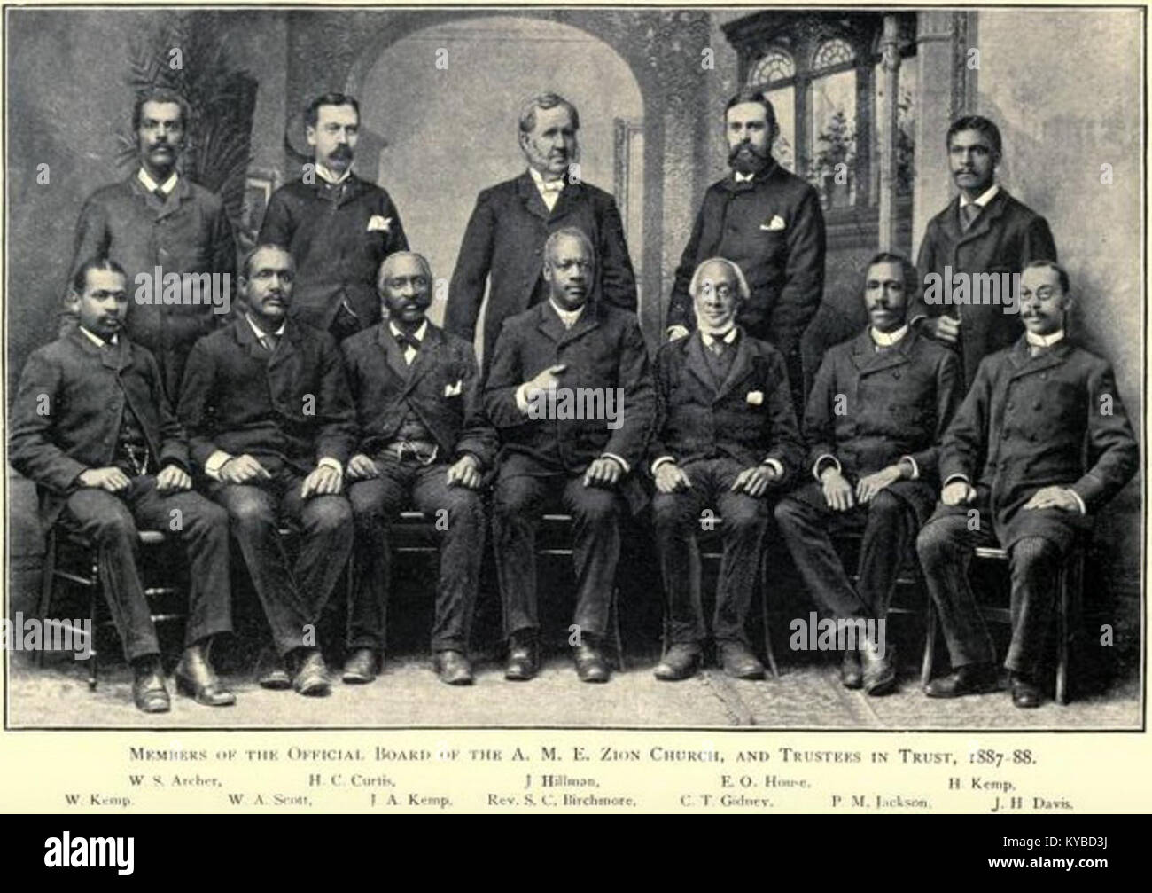 Members of the Official Board of the A.M.E. Zion Church, and Trustees ...