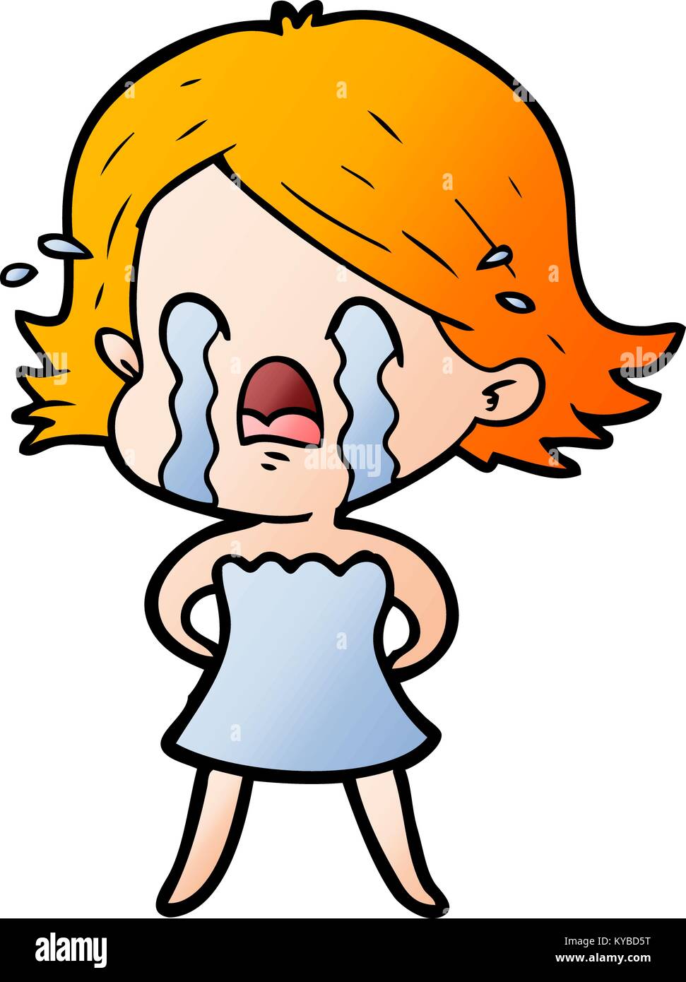 cartoon woman crying Stock Vector Image & Art - Alamy