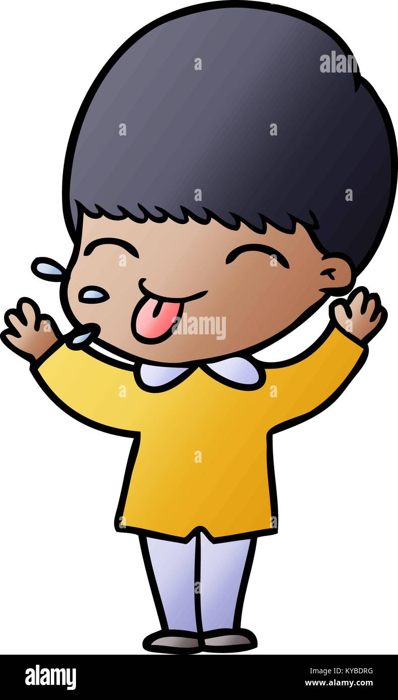 cartoon funny boy Stock Vector Image & Art - Alamy