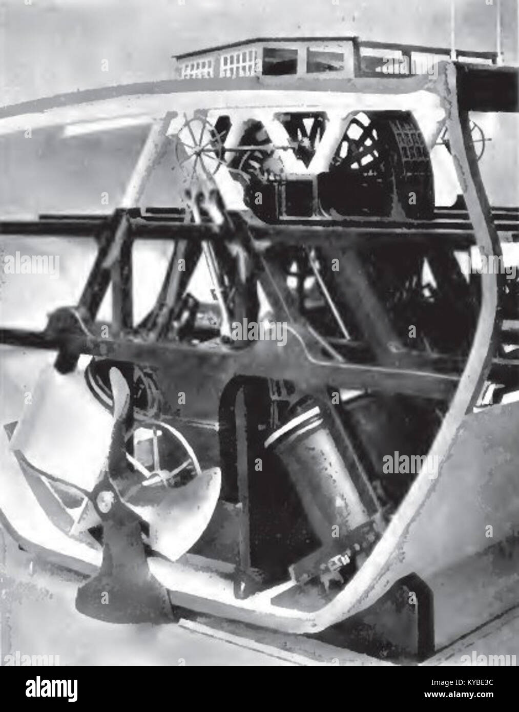 This model depicts the engines of the SS Great Britain, one of the ...