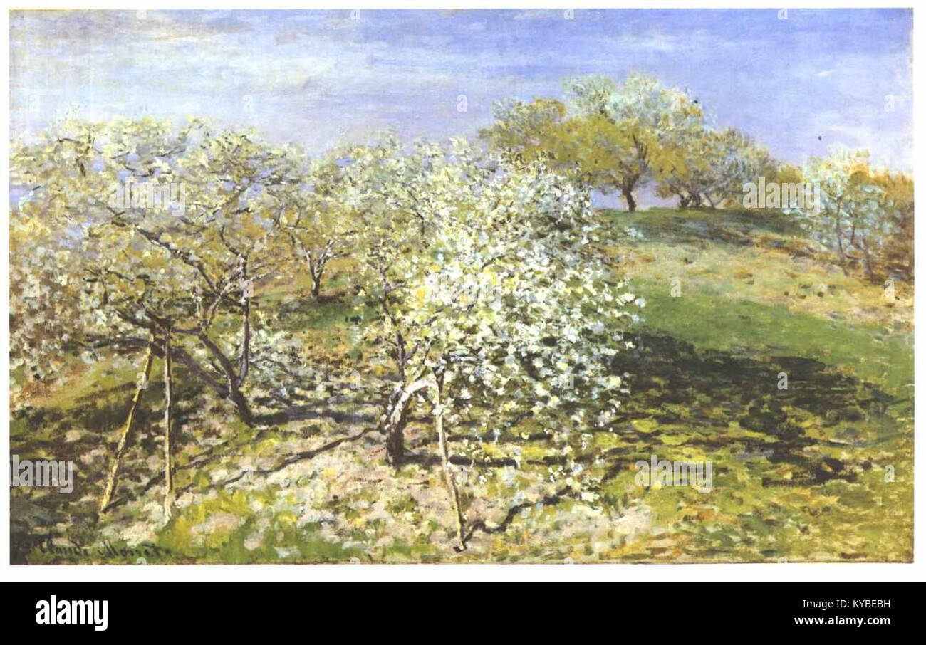 19th century flower monet hi-res stock photography and images - Alamy