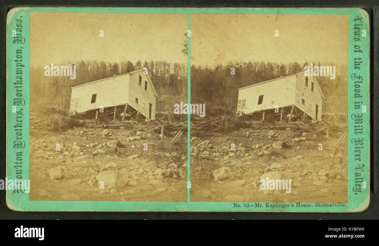 Mr. Kaplinger's house, Skinnerville, by Knowlton Bros Stock Photo - Alamy