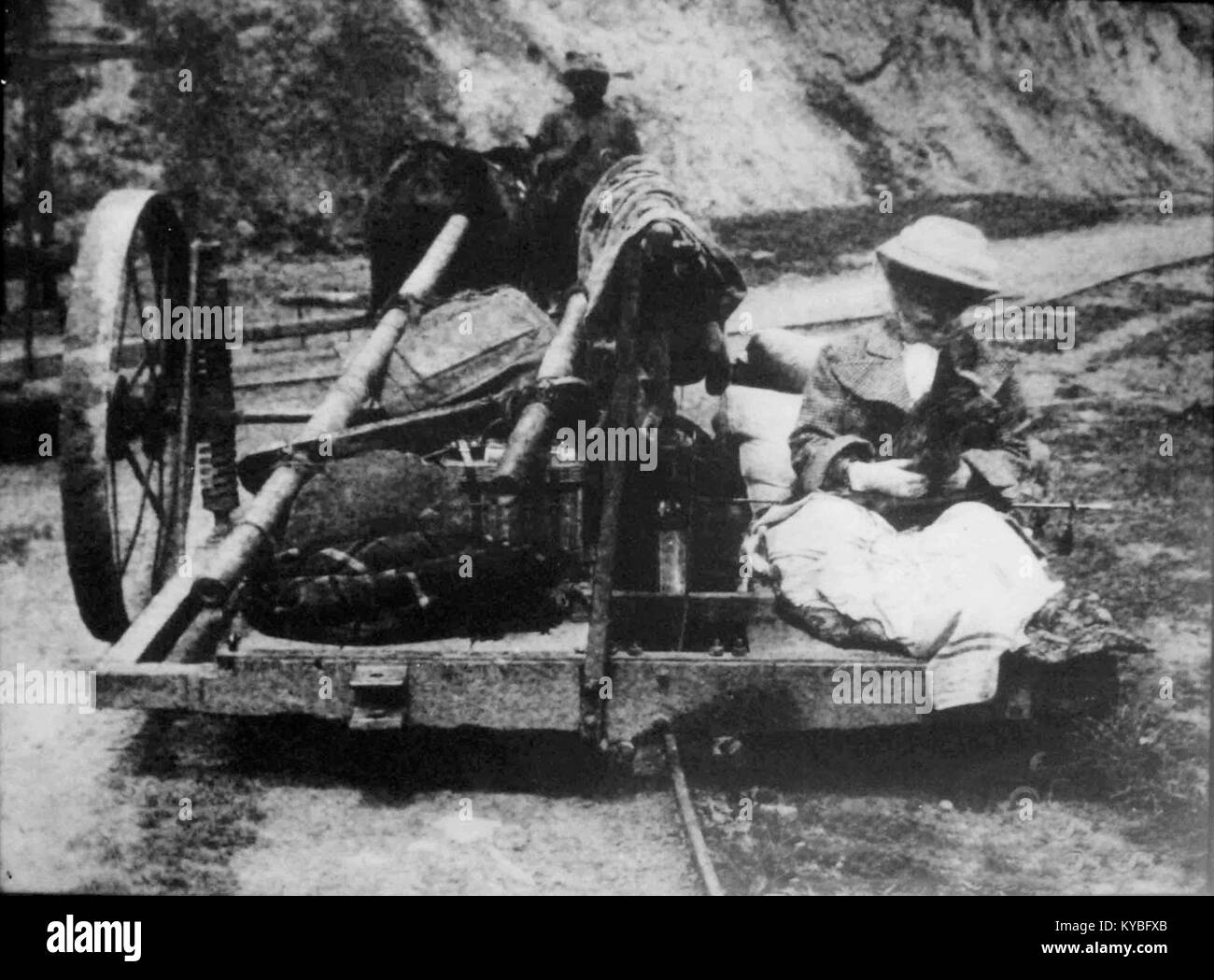 Old monorail Black and White Stock Photos & Images - Alamy