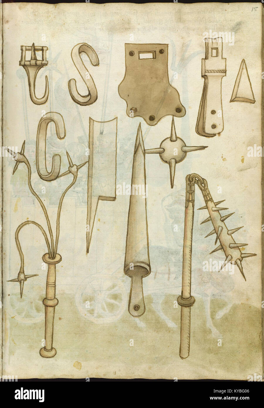 15th century liturgical codex hi-res stock photography and images - Alamy