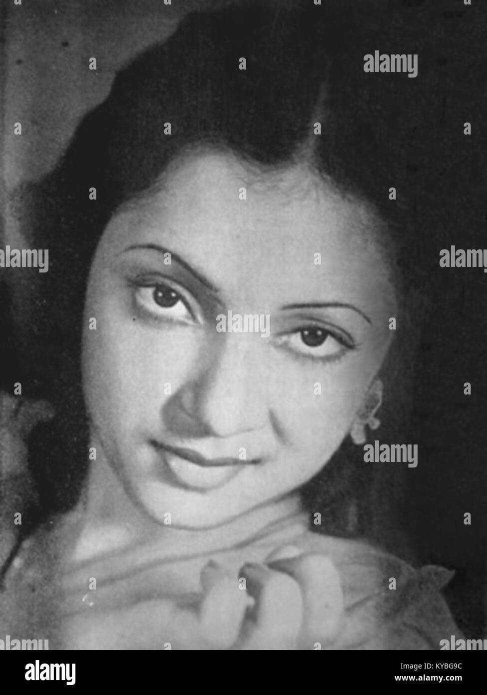 This image shows Mumtaz Shanti performing in the Bollywood film *Basant* (1942). The film ...