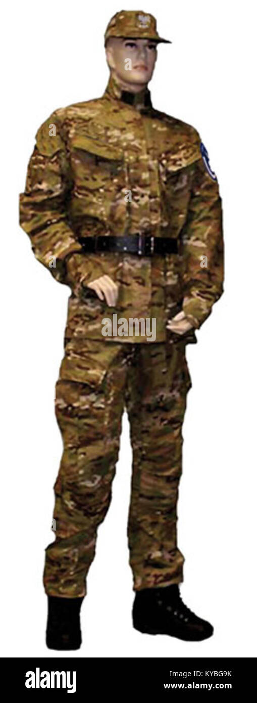 Mundur ćwiczebny ABW Stock Photo - Alamy