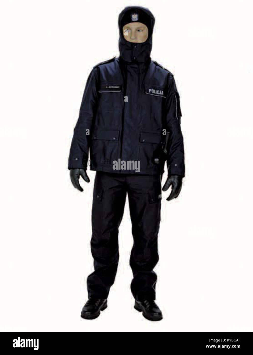 Polish police uniform from the 20th century, showing design, historical ...