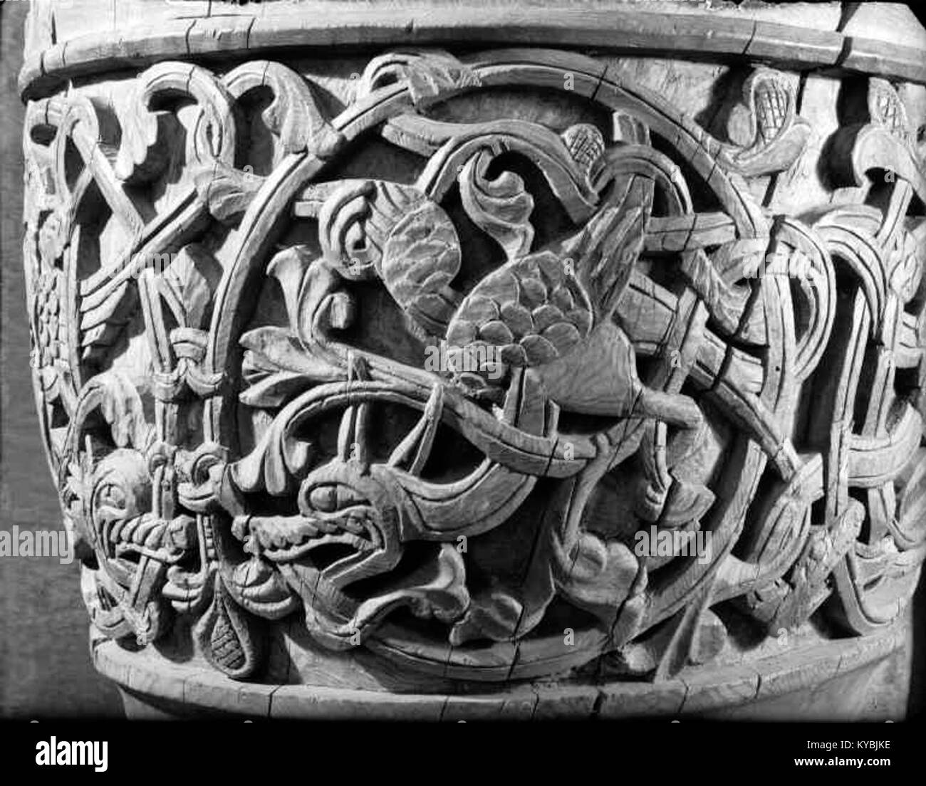 Gothic architectural structure featuring Black and White Stock Photos ...